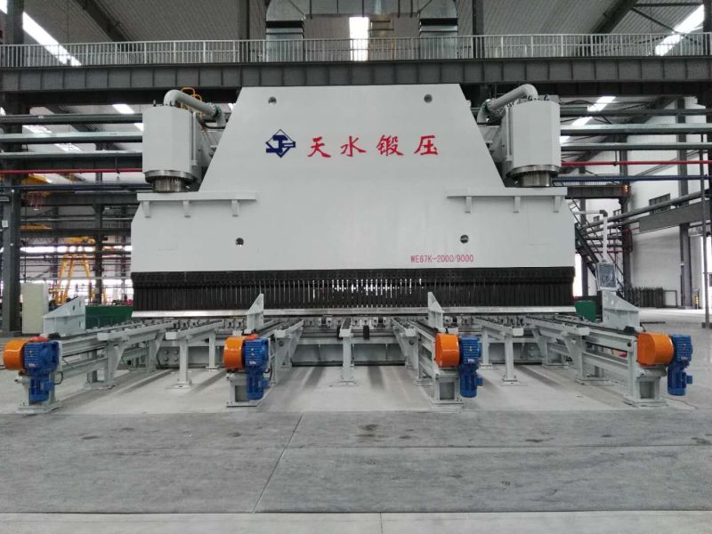 2000t Large CNC Press Brake for Crane Jib (WE67K-2000/9000) from China ...