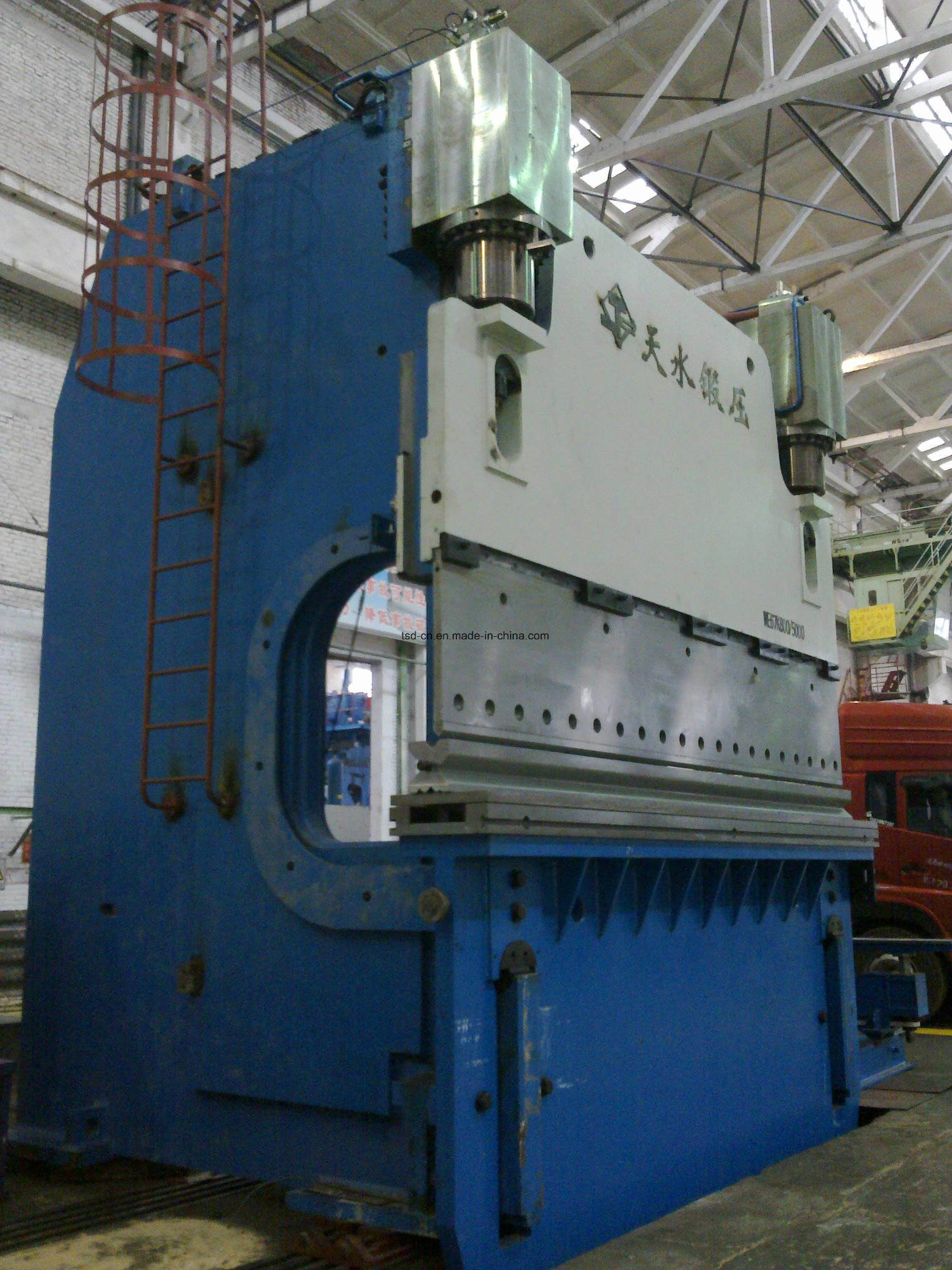 800t/5m Large CNC Hydraulic Press Brake (WE67K-800t/5000mm) from China ...